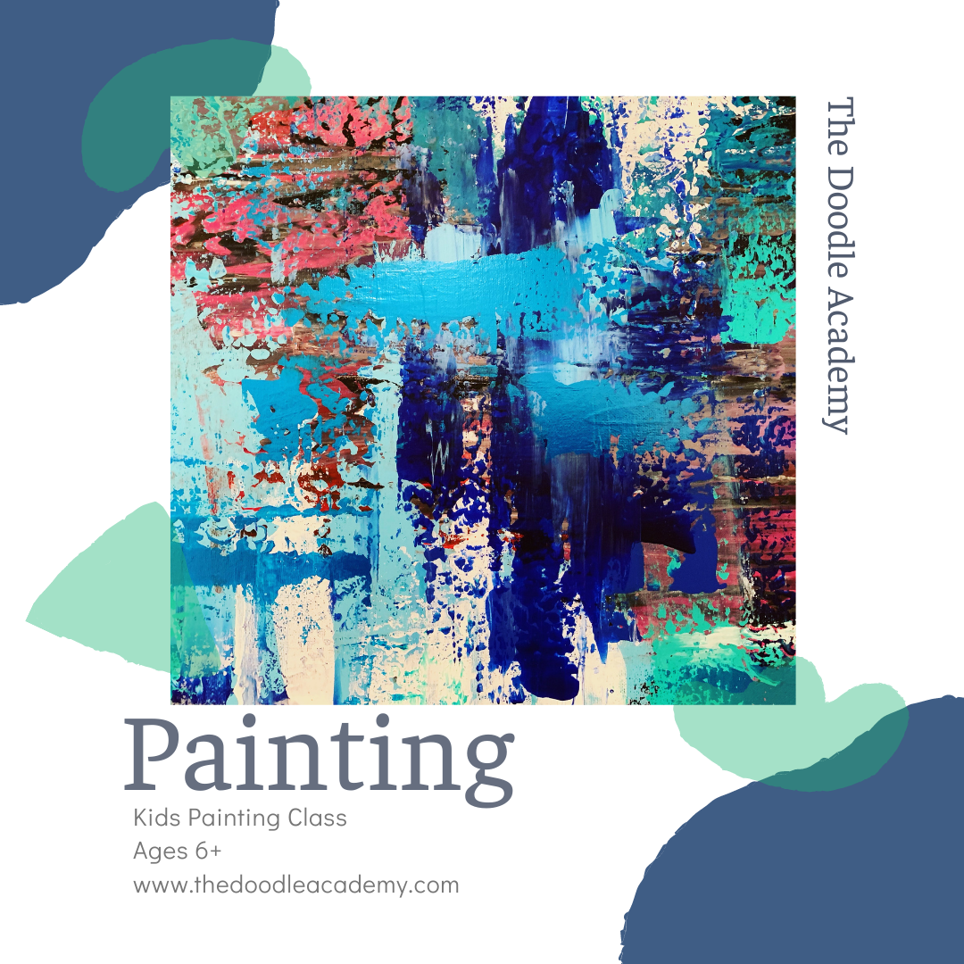 Abstract Painting for Kids Thursdays #1 Spring 2022 | The Doodle ...