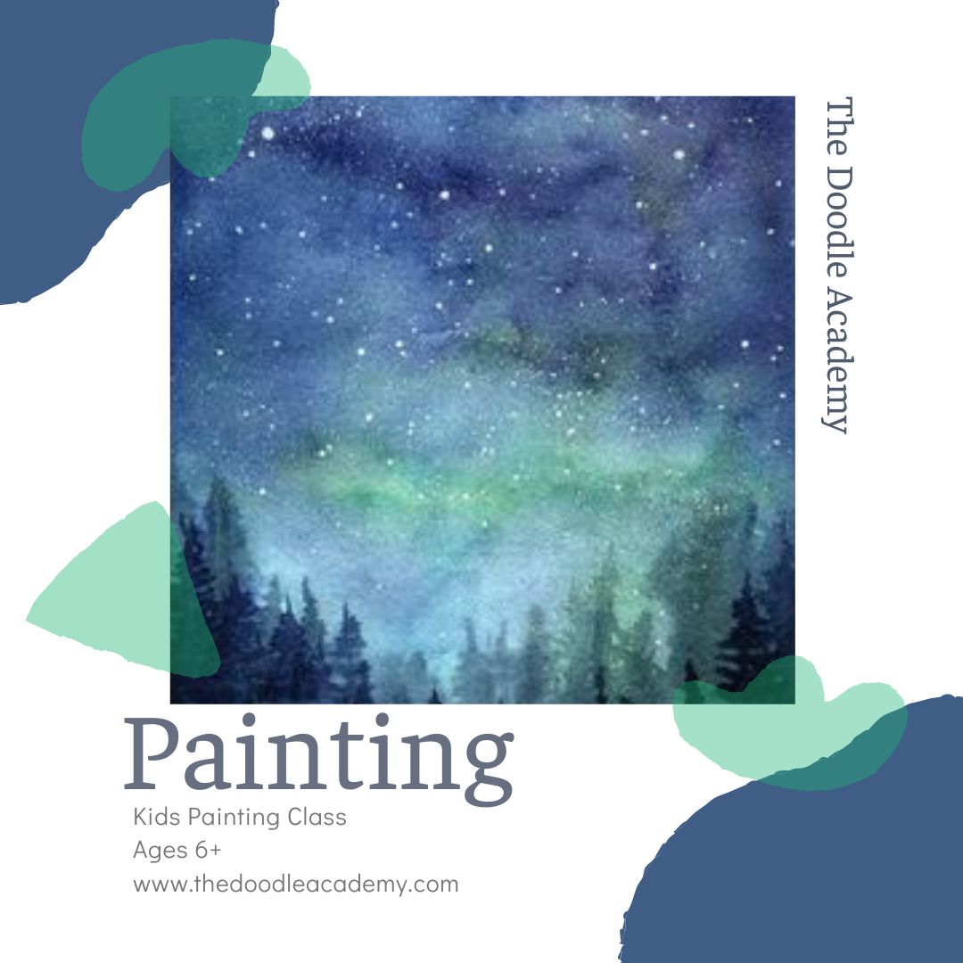 Painting for Kids Friday #3 Fall 2021 | The Doodle Academy LLC
