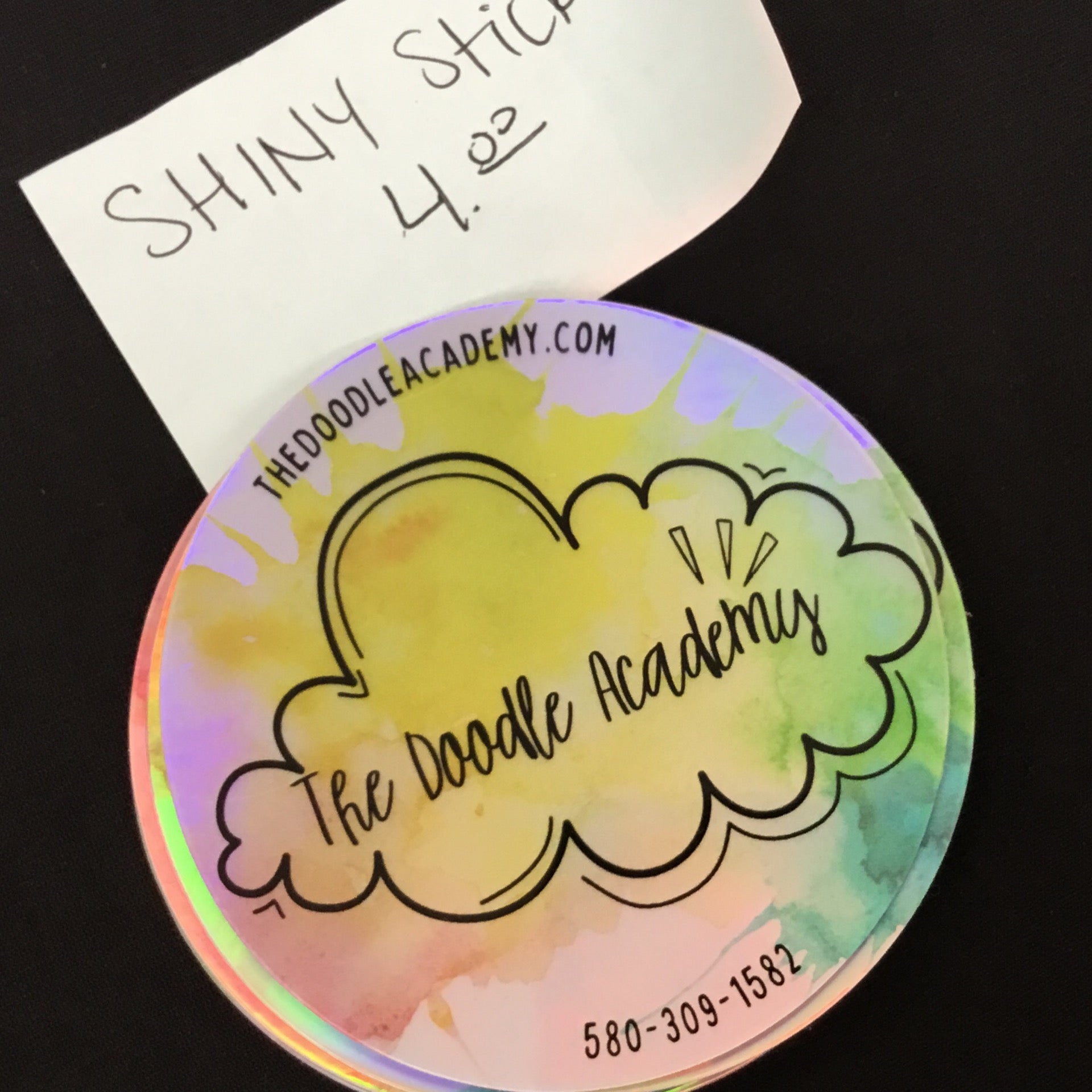 Shiny stickers | The Doodle Academy LLC